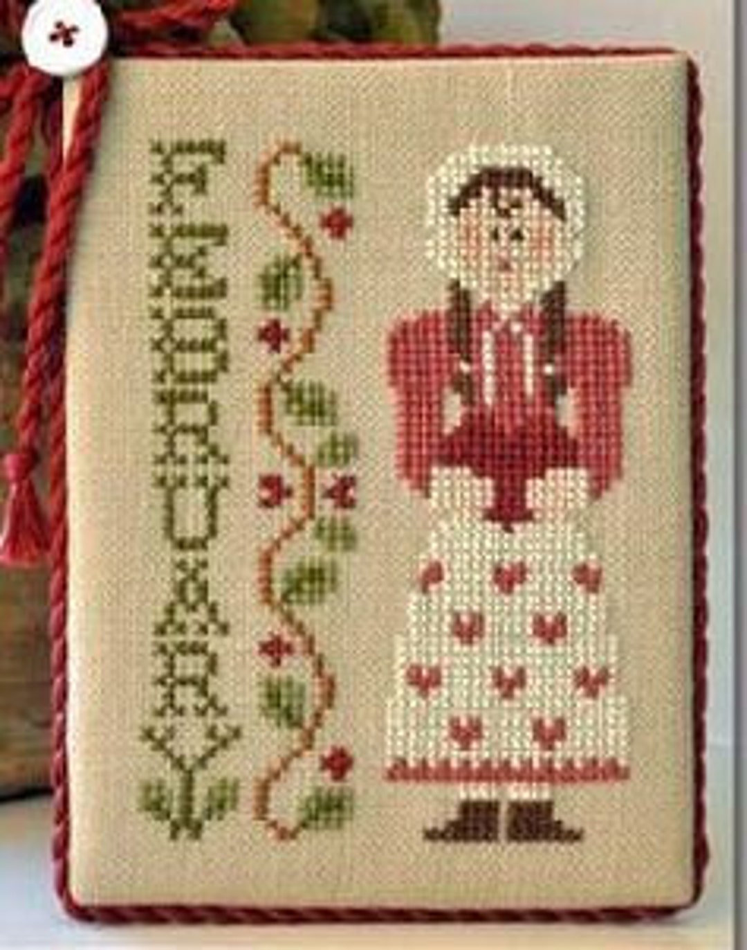 Calendar Girls-february by Little House Needleworks Counted Cross ...