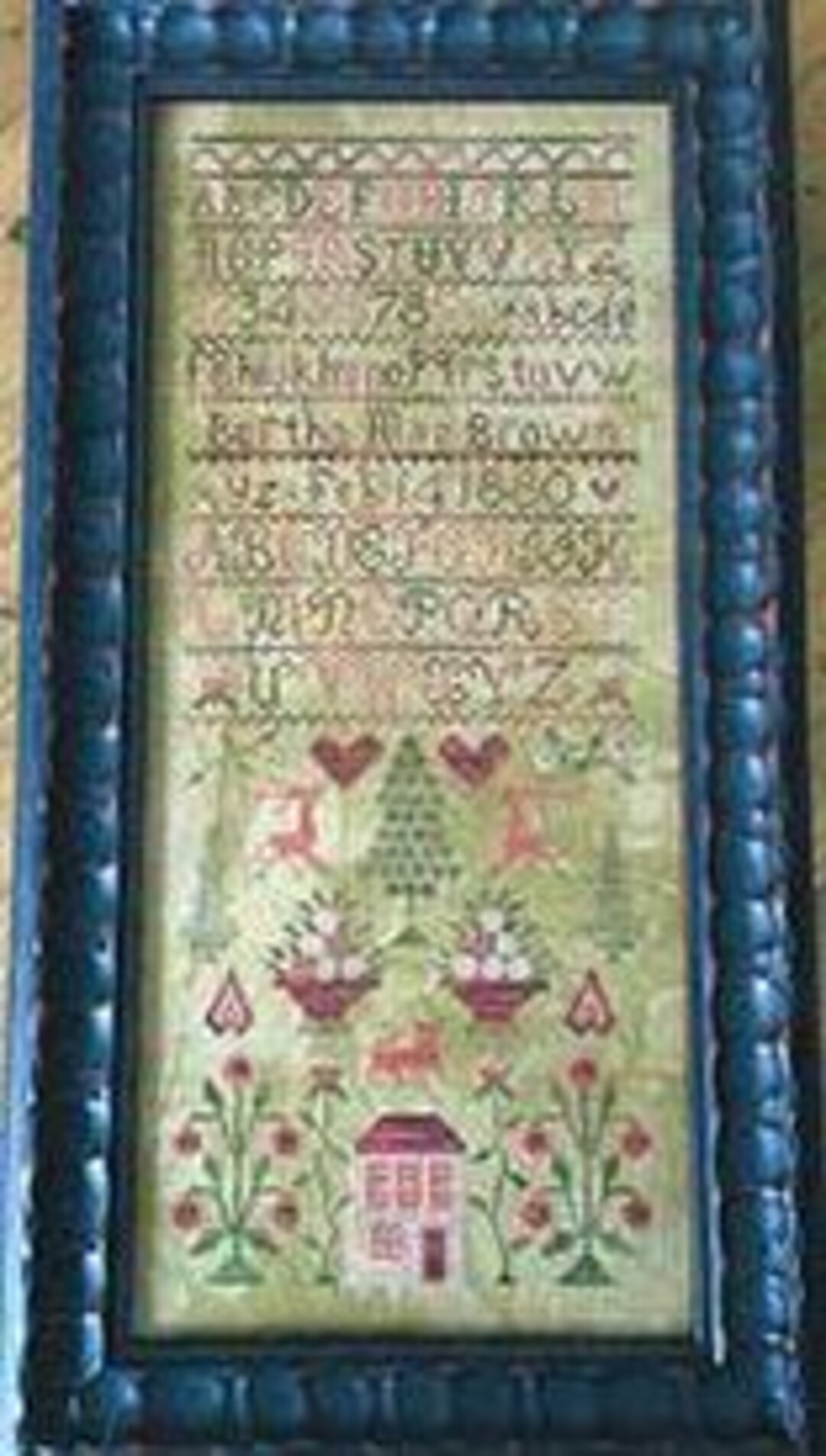 Bertha Mae Brown Sampler by Chessie & Me Counted Cross Stitch Pattern ...