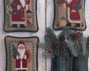 Santas & Snowmen by Prairie Schooler Counted Cross Stitch - Etsy