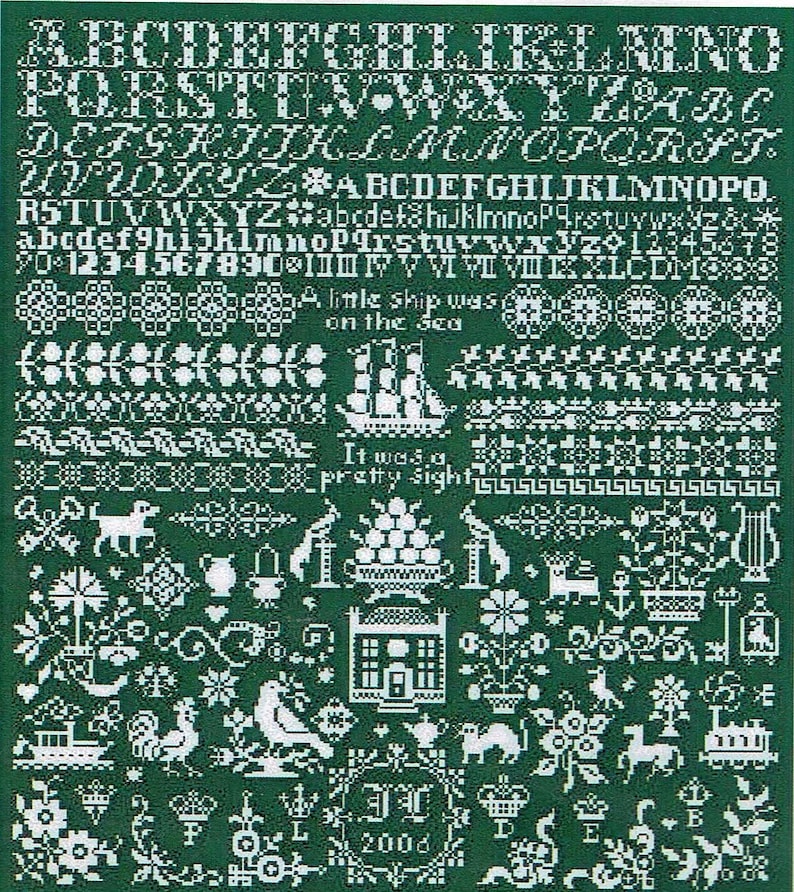 Bristol Fashion by Long Dog Samplers Counted Cross Stitch Pattern/chart ...