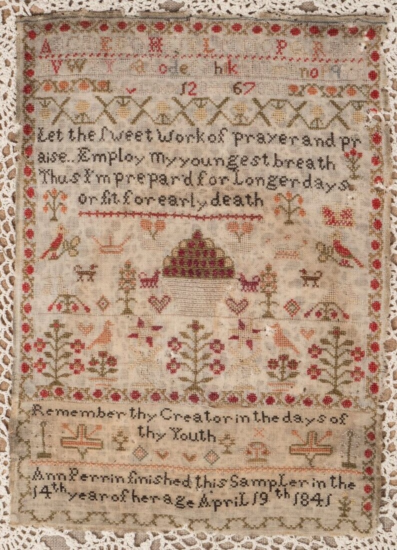 Ann Perrin 1841 by Jeannette Douglas Designs Counted Cross Stitch ...