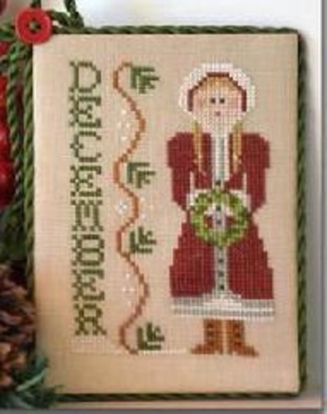 Calendar Girls-december by Little House Needleworks Counted Cross ...
