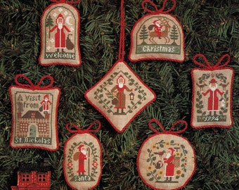 Christmas Village by Prairie Schooler Counted Cross Stitch Pattern ...