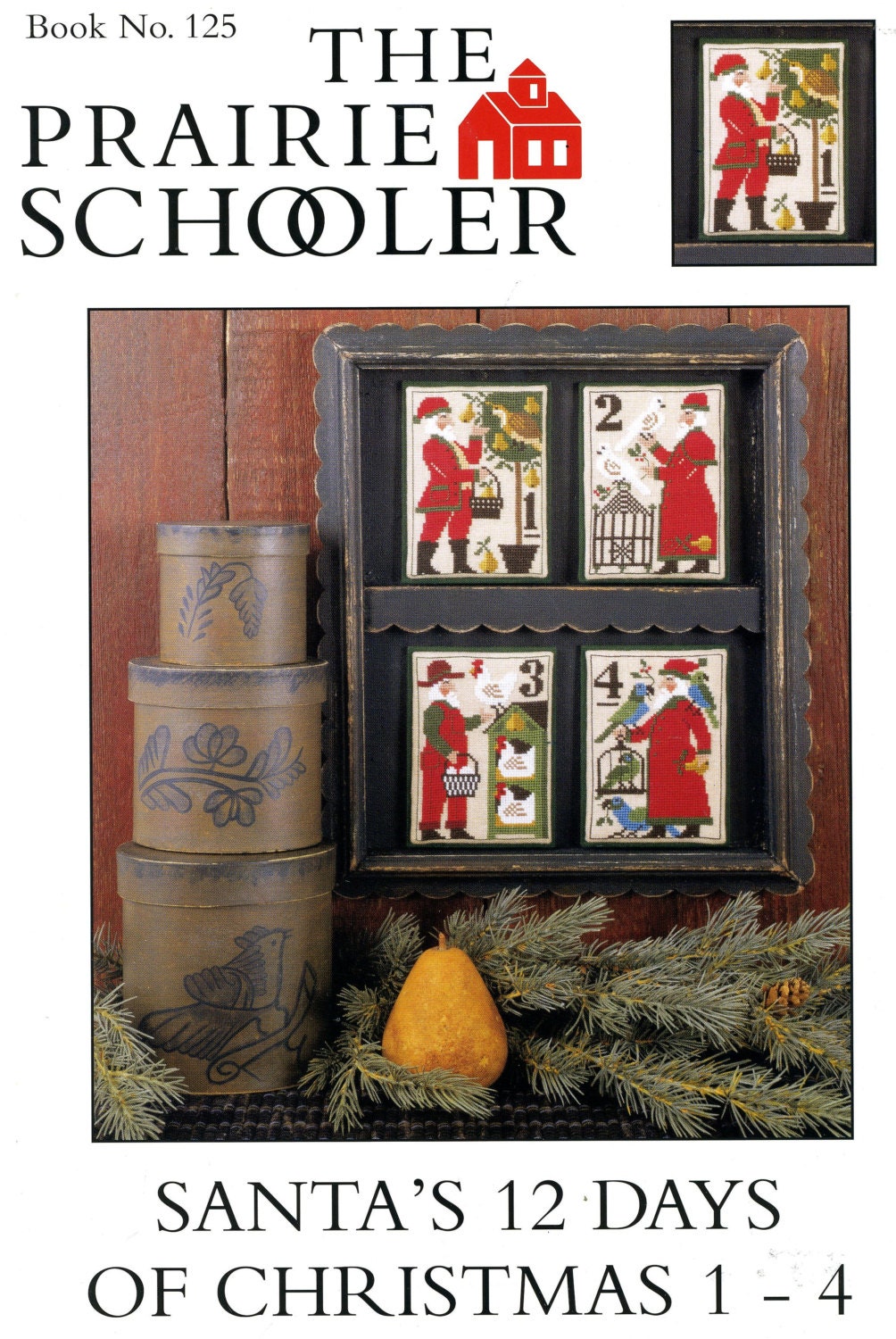 Santa's 12 Days of Christmas 1-4 by Prairie Schooler - Etsy