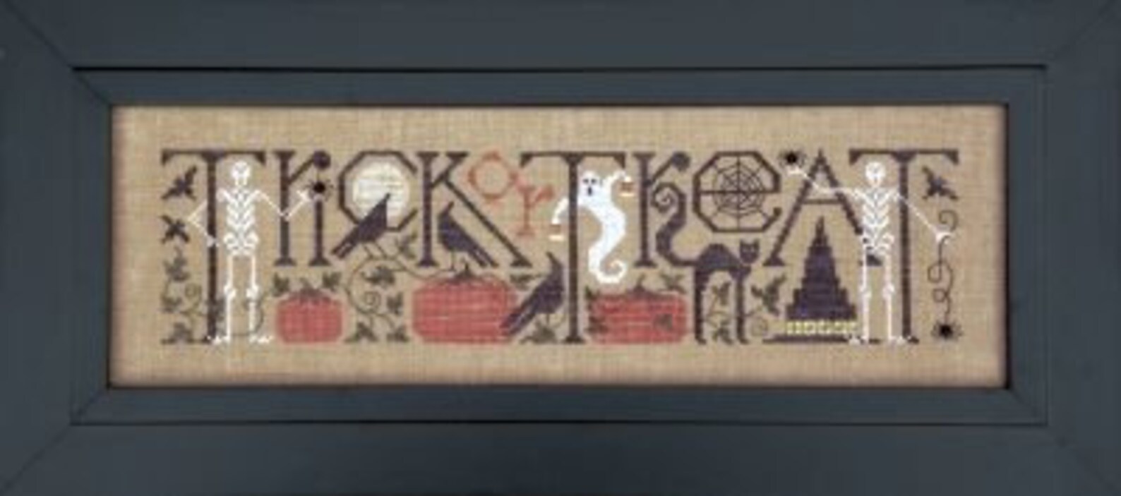 Trick or Treat by the Drawn Thread Counted Cross Stitch Pattern/chart ...