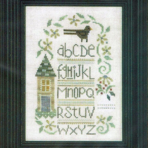 Black Bird Sampler by Bent Creek Counted Cross Stitch | Etsy