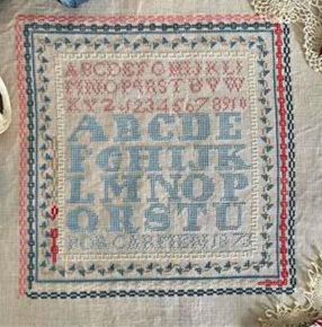 Sewing Box Sampler 2 and Birth Sampler by Jan Hicks Counted Cross ...