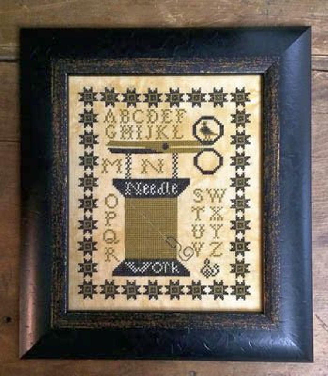 Needle Work by Carriage House Designs Counted Cross Stitch Pattern ...