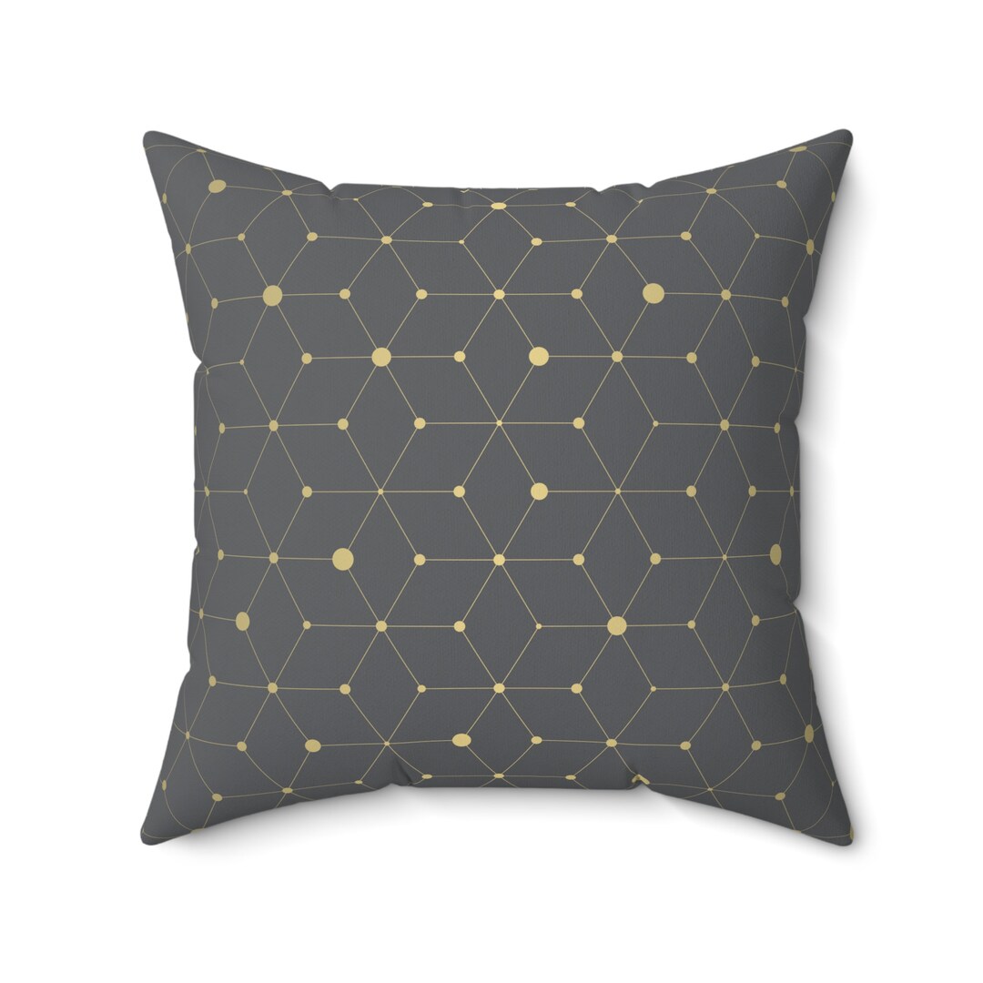 Elegance in Every Detail Isometric Cube Seamless Pattern With Gold ...