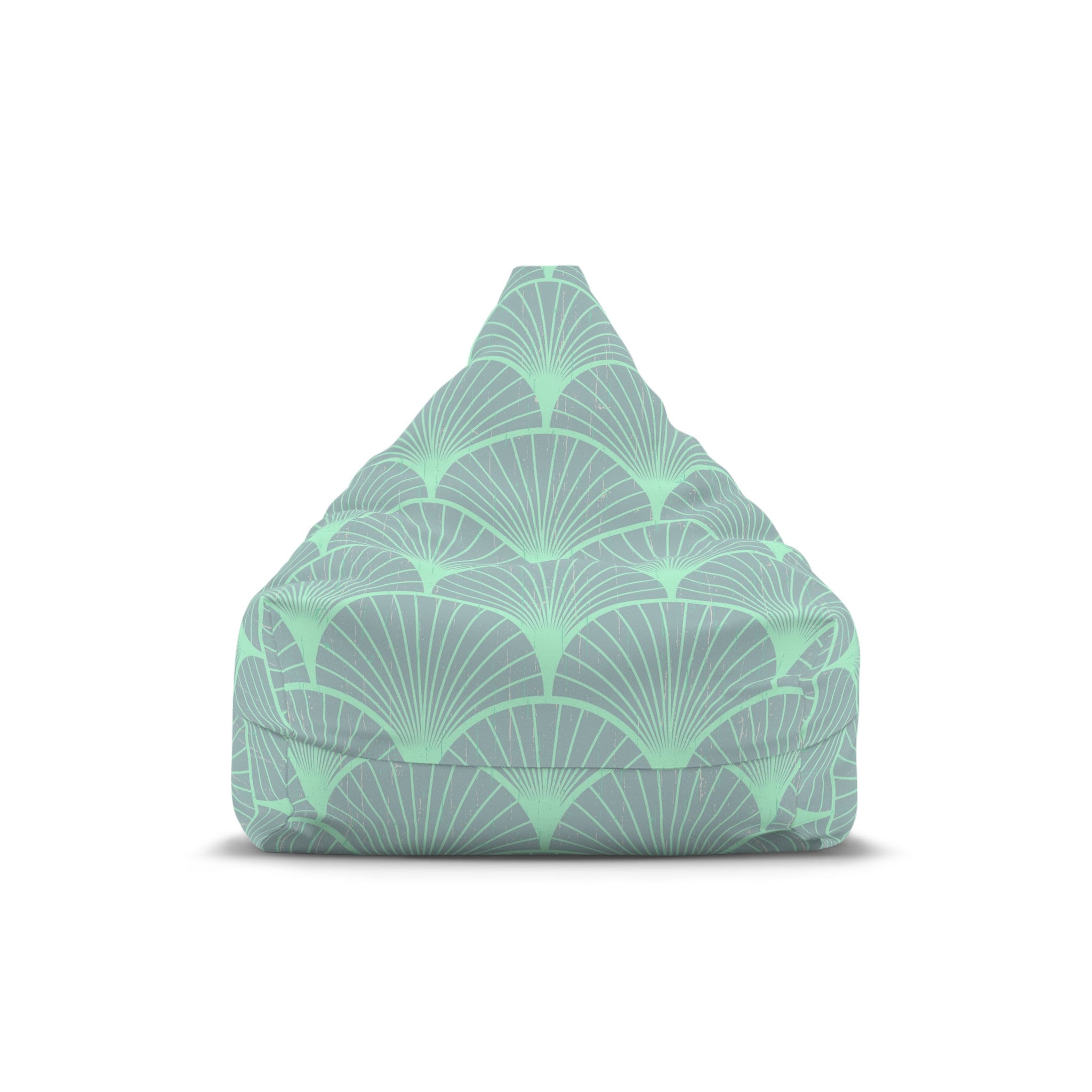 Ocean-inspired Clam Shell Bean Bag Chair Cover Elegant Home - Etsy