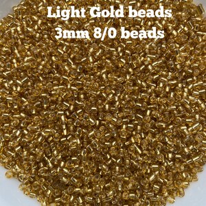 3mm Seed Beads- Size 8/0 Beads, Jewelry Making Beads, Crafting Supplies ...