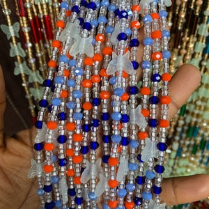 Glow in the Dark Wholesale Waistbeads, Tie on Waist Beads, Ghana Waist ...