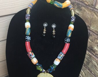 Ghana jewelry | Etsy