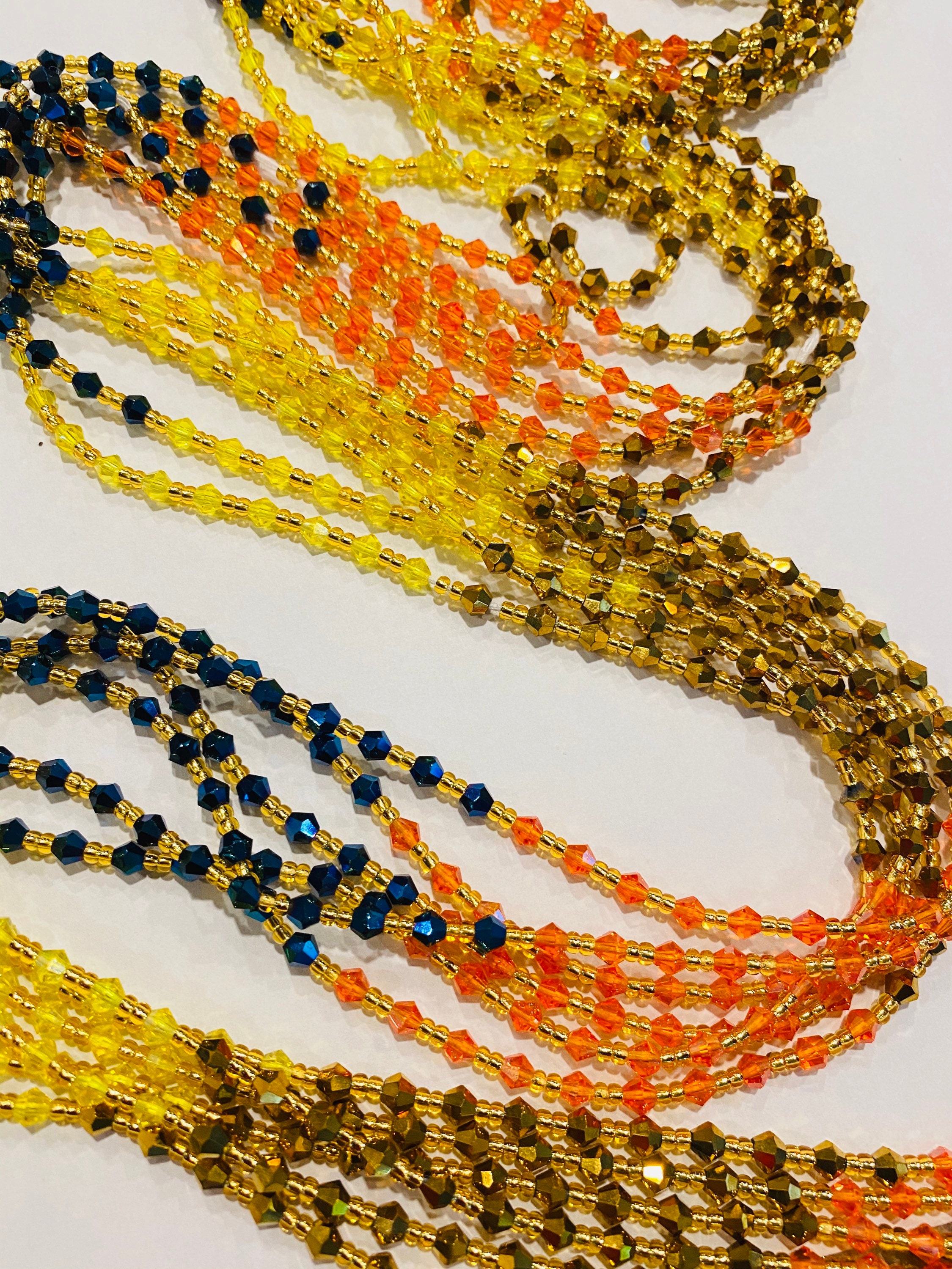 Crystal Waist Beads Wholesale- WaistBeads with crystals- Belly chain ...