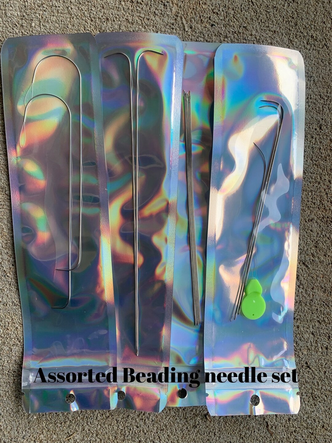 Variety of Beading Needles Stainless Bead Spinner Needle String Bead ...