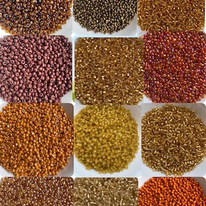 3mm or 4mm -size 8/0 or 6/0, Beads Lot, Glass Seed Beads, DIY Glass ...