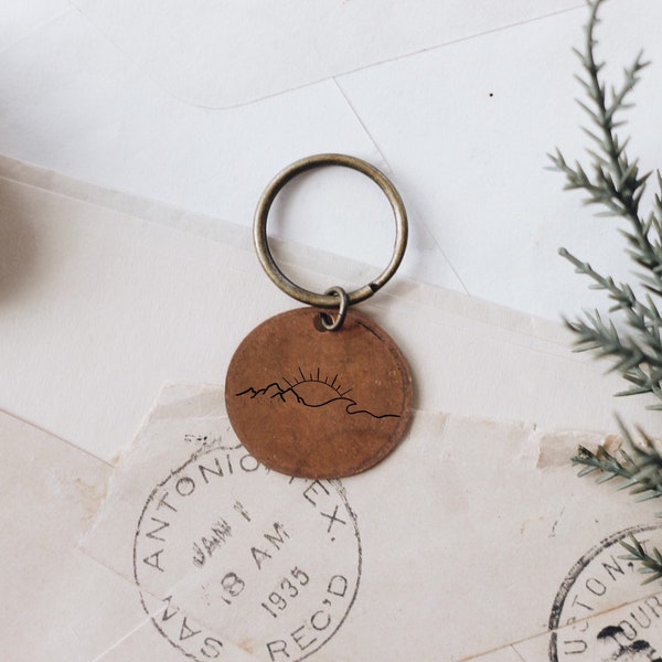 Nature Keychain - Etsy