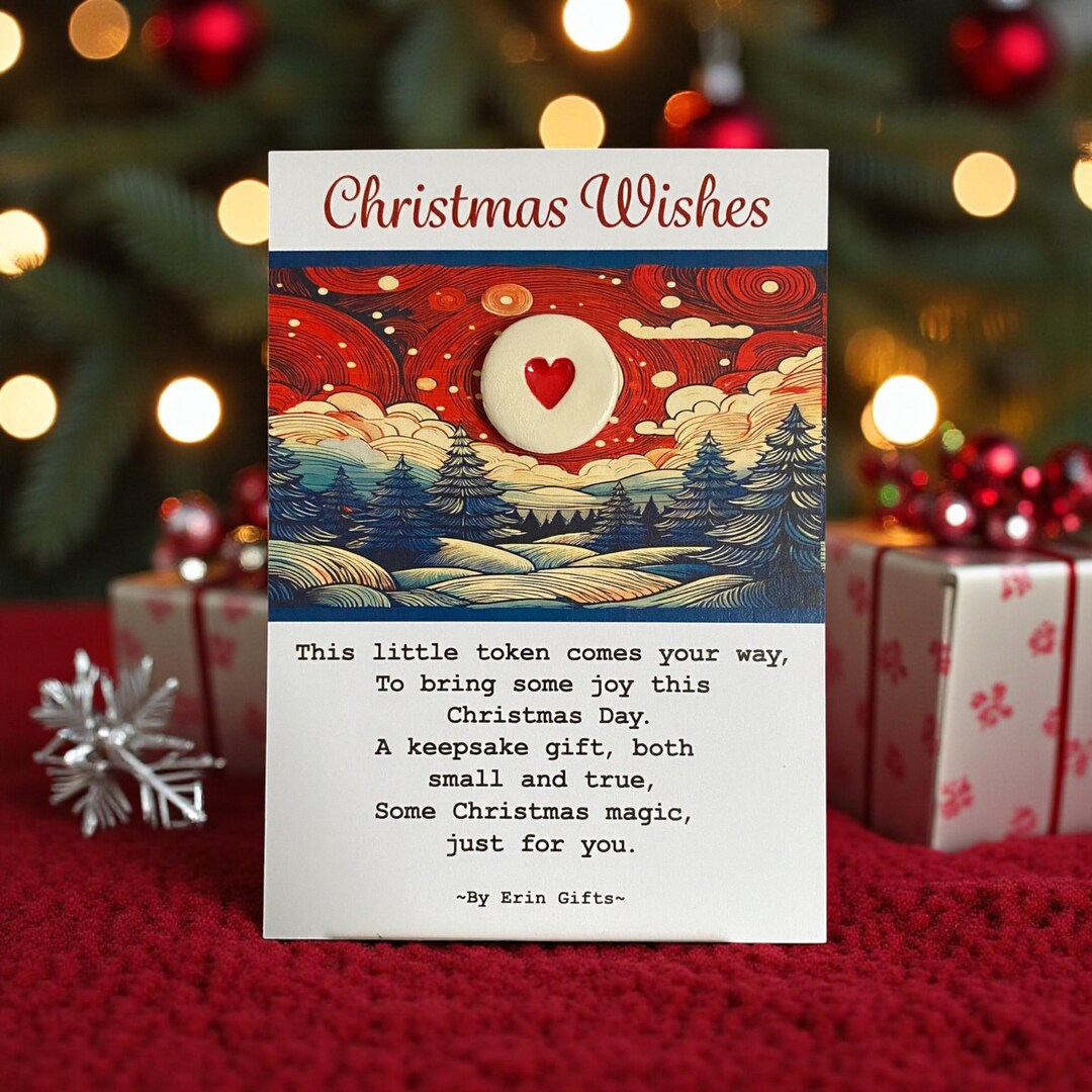 Christmas Wishes , This Little Token... - Pocket Token - Pocket Hug ...