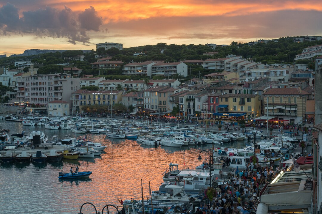 Sunset in Cassis France Photography, South of France, Sea Town, Coast ...