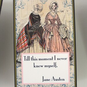 JANE AUSTEN Garland--jane Austen Banner, Literary Gift, Gift,book Group ...