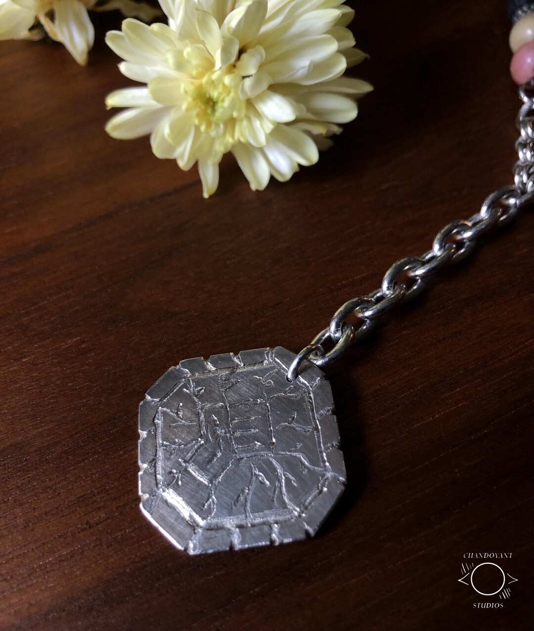 The Solidarity Talisman: Sterling Silver Hand-etched Pendant With ...
