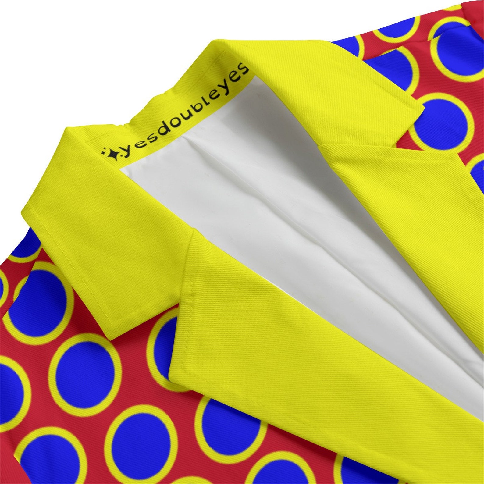 Clown Dot Blazer Cotton Sport Coat Clowncore Formal Jacket Fancy ...