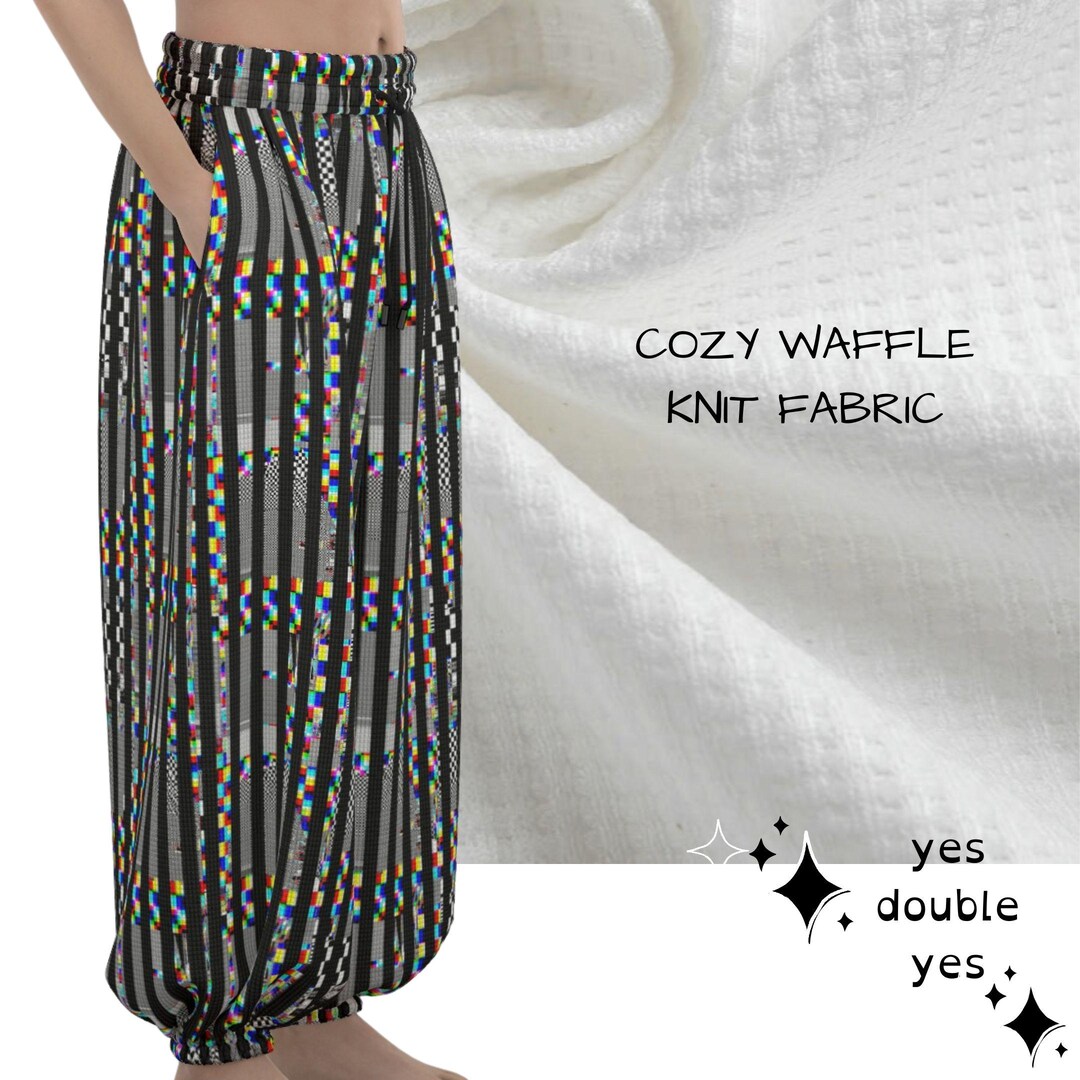 Glitch Stripe Clown Pants Balloon Pantaloons Clowncore Webcore Scene ...