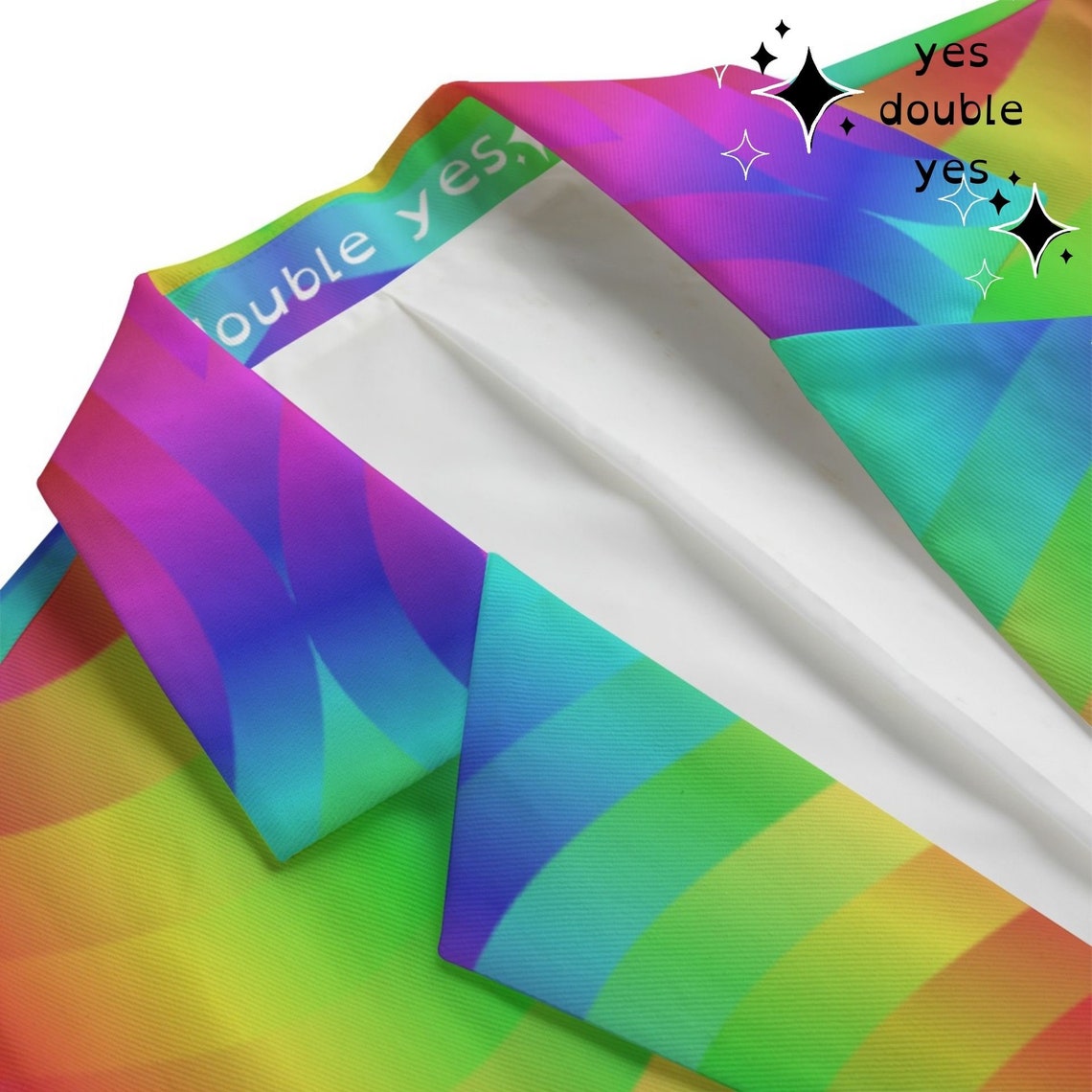 Wiggle Checkers Rainbow Blazer Clowncore Professional Clown Costume ...