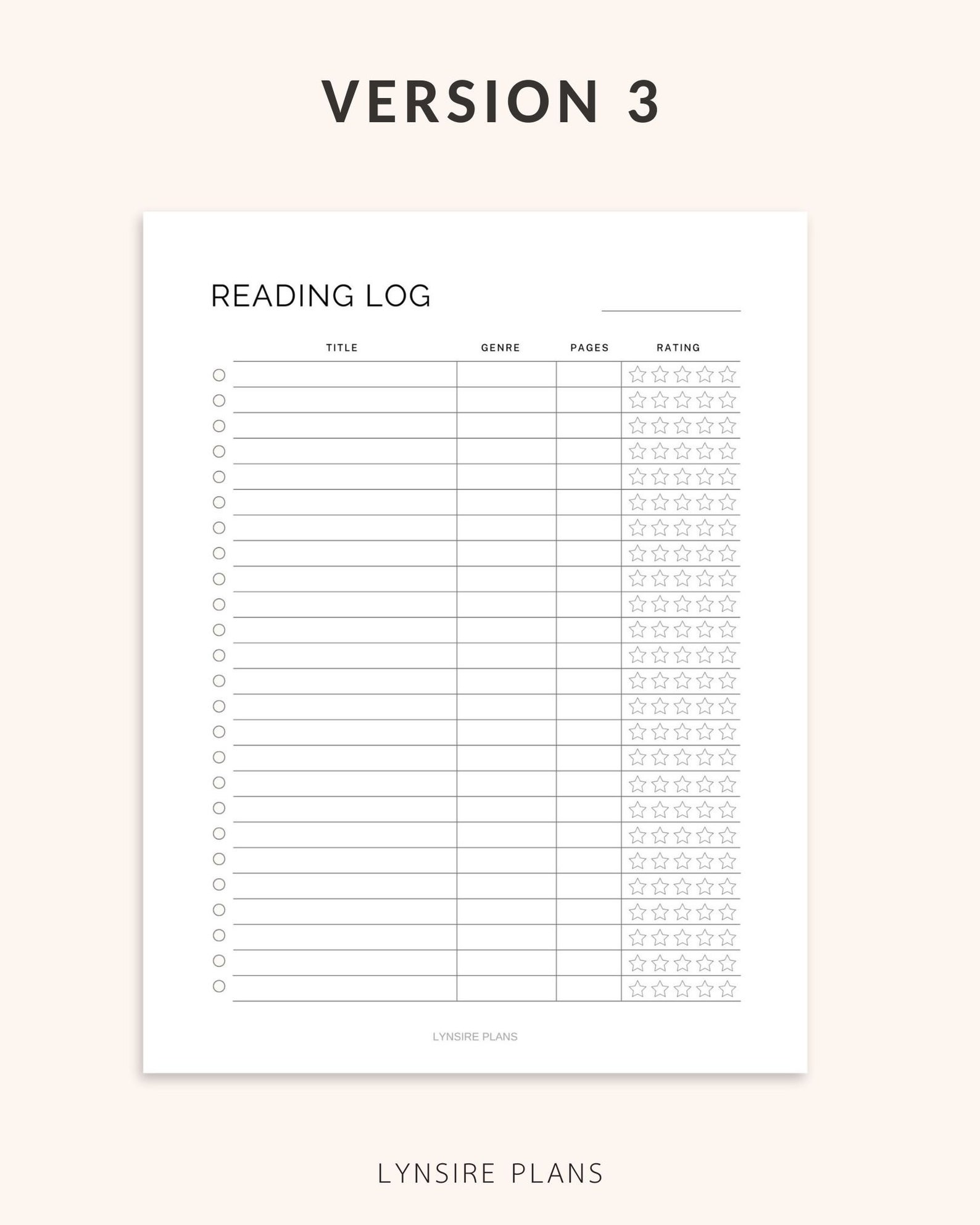 Reading Tracker Log Printable, Reading Tracker, Books to Read, Books I ...