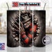 Horror Character Breakthrough 20oz Skinny Tumbler Sublimation Designs ...