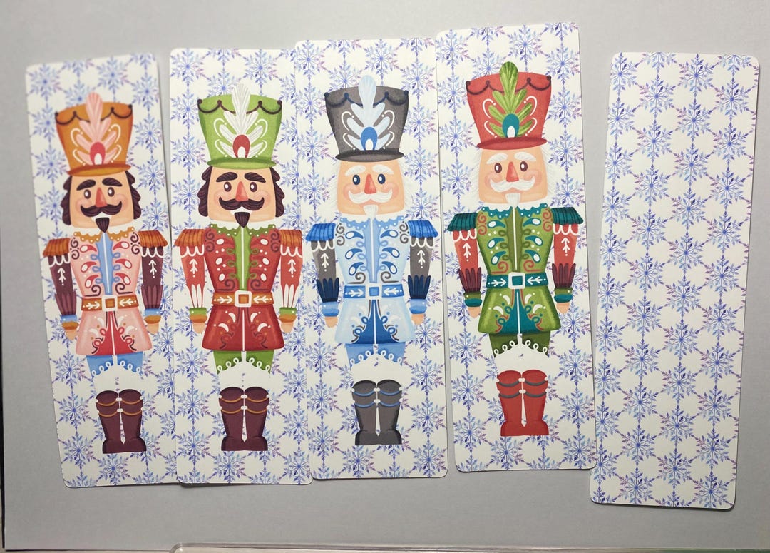 Nutcracker Bookmarks - Etsy