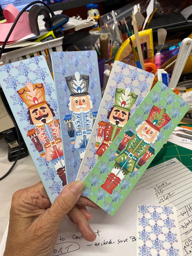Nutcracker Bookmarks - Etsy