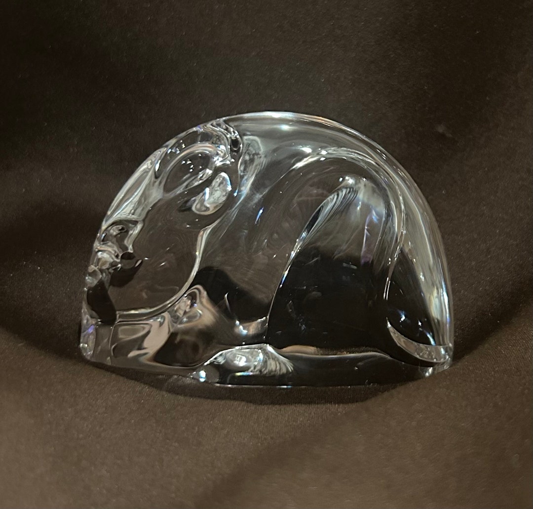 Rare Steuben Glass Mouse Paperweight - Etsy