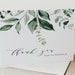 Eucalyptus Thank You Card Thank You Card Printable Thank You - Etsy