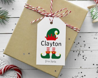 Elf Gift Tags | Etsy