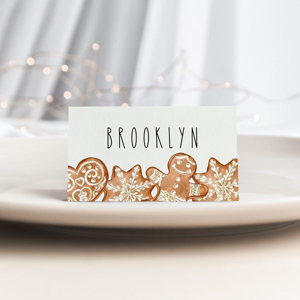 Place Card Cookies - Etsy
