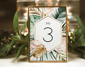 Tropical Table Decor - Etsy