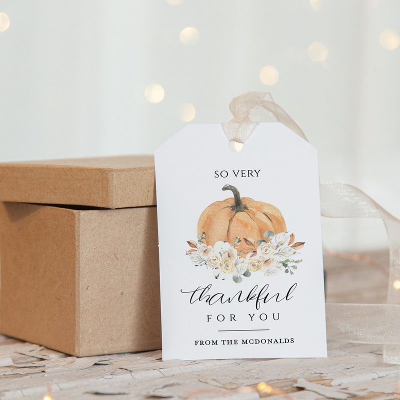 Thanksgiving Tags - Etsy