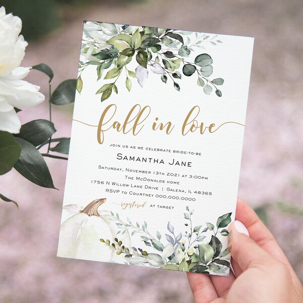 Fall in Love Wedding - Etsy