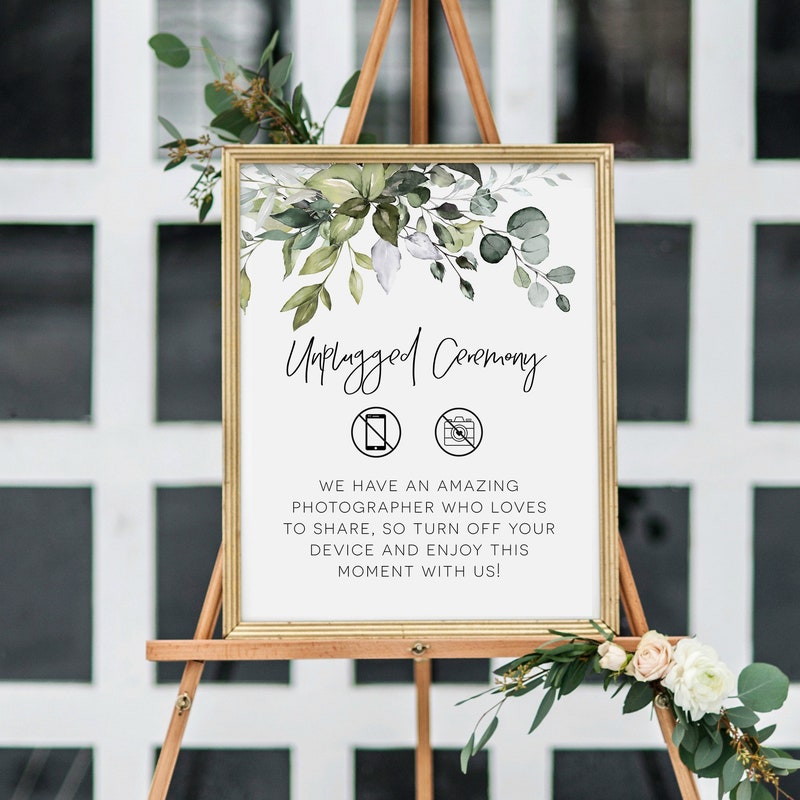 Ceremony Sign - Etsy