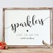 Sparklers Printable, Sparkler Sign Template, Wedding Sparklers Sign ...