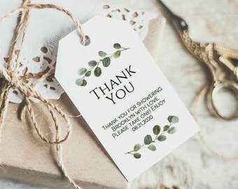 Printable favor tag | Etsy