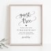 Guest Tree Fingerprint Sign, Wedding Thumbprint Guestbook Sign, 8x10 ...