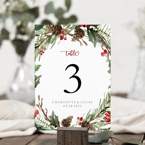 Rustic Table Numbers - Etsy