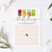 Popsicle Baby Bingo Icecream Baby Shower Game Printable - Etsy
