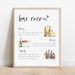 Minimalist Drinks Sign, Printable Bar Menu Template, Editable Bar Sign ...