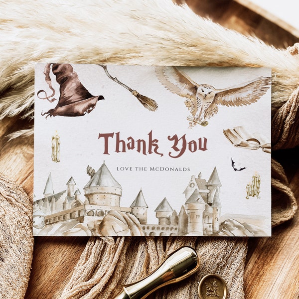 Thank You Card - Etsy