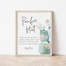 Cactus Pacifier Hunt, Baby Shower Game Sign, Pacifier Hunt Sign ...