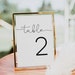 Script Wedding Table Numbers Printable Table Numbers - Etsy