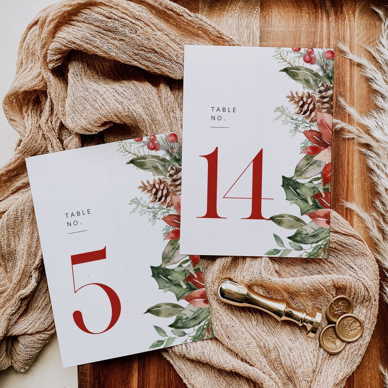 Table Numbers - Etsy